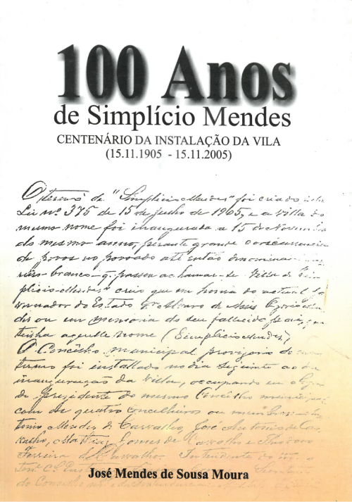 100 Anos de Simplício Mendes – APIENG